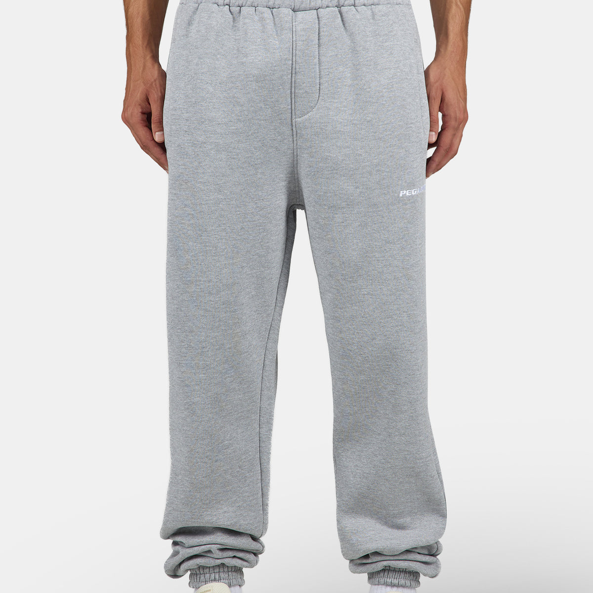 Logo Heavy Sweat Jogger Heather Grey – PEGADOR®