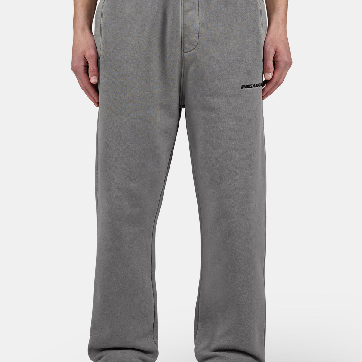 Logo Heavy Sweat Jogger Vintage Grey – PEGADOR®