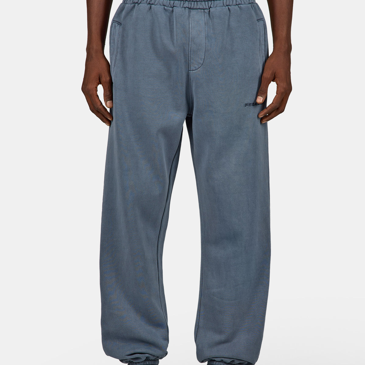 Logo Heavy Sweat Jogger Vintage Shadow Blue – PEGADOR®