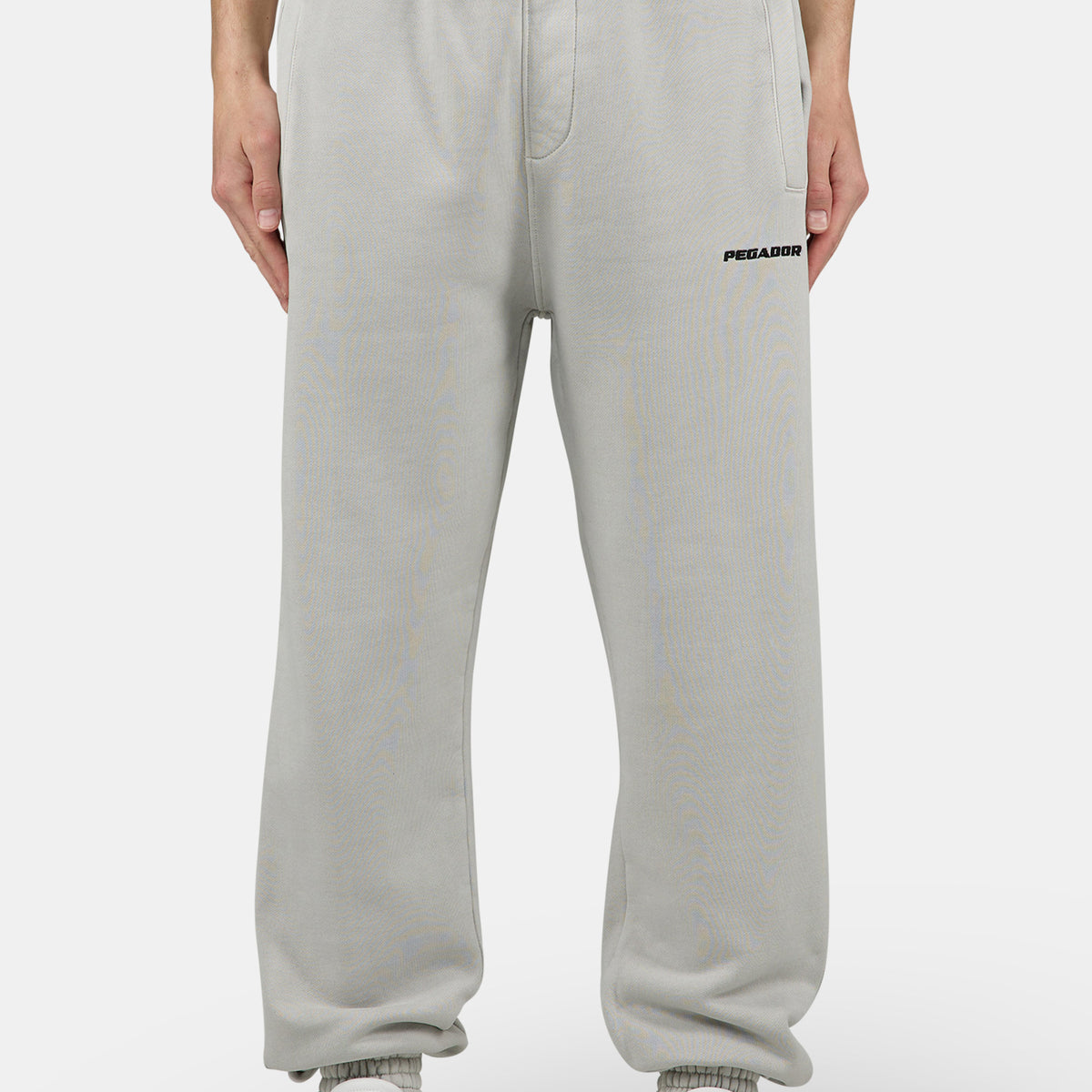 Logo Heavy Sweat Jogger Vintage Light Grey – PEGADOR®