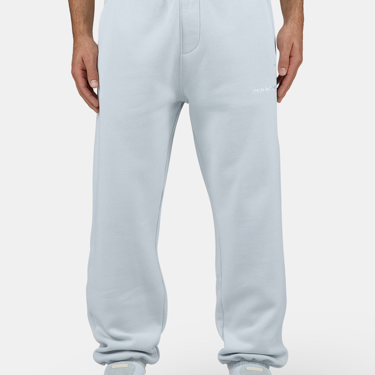 Logo Heavy Sweat Jogger Washed Dream Blue – PEGADOR®