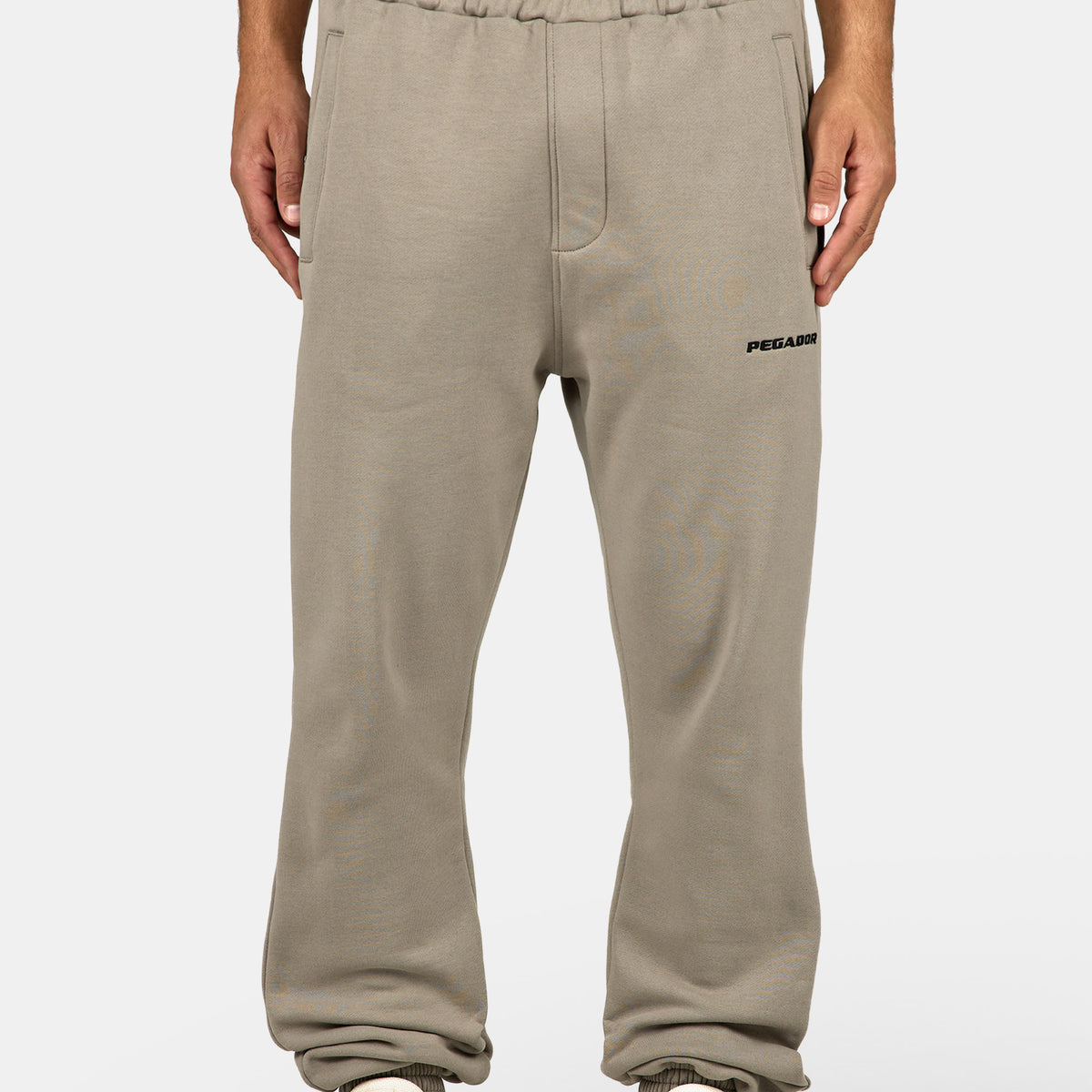 Logo Heavy Sweat Jogger Washed Flint Grey – PEGADOR®