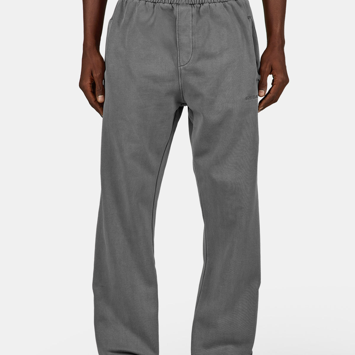 Logo Wide Sweat Pants Vintage Grey – PEGADOR®