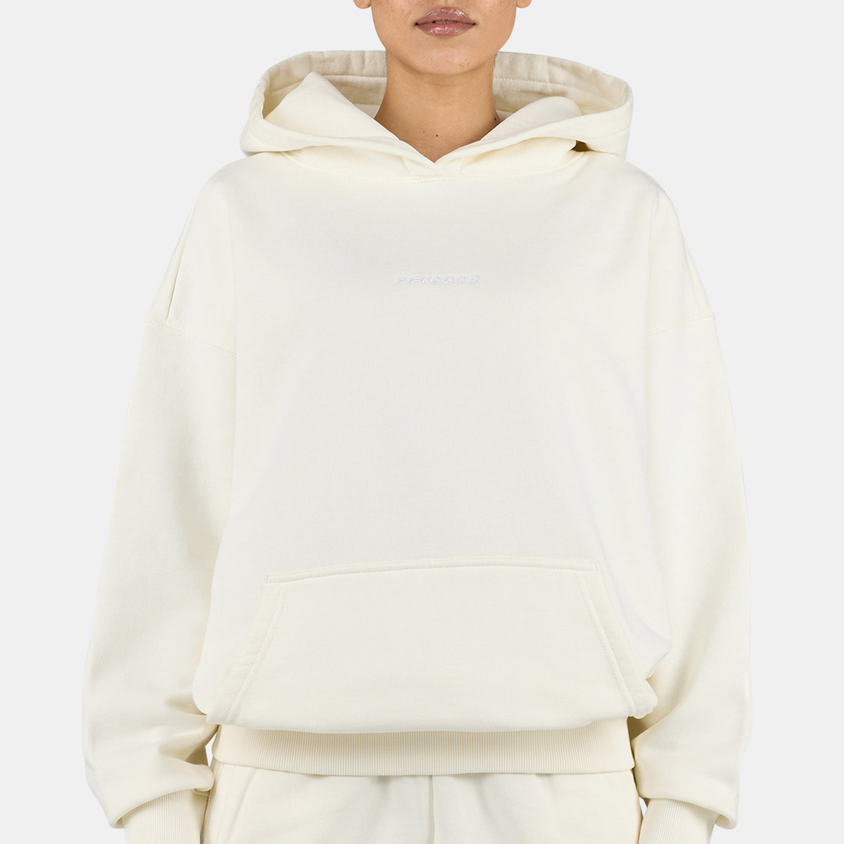 Clarita Logo Oversized Hoodie Washed Unbleached – PEGADOR®