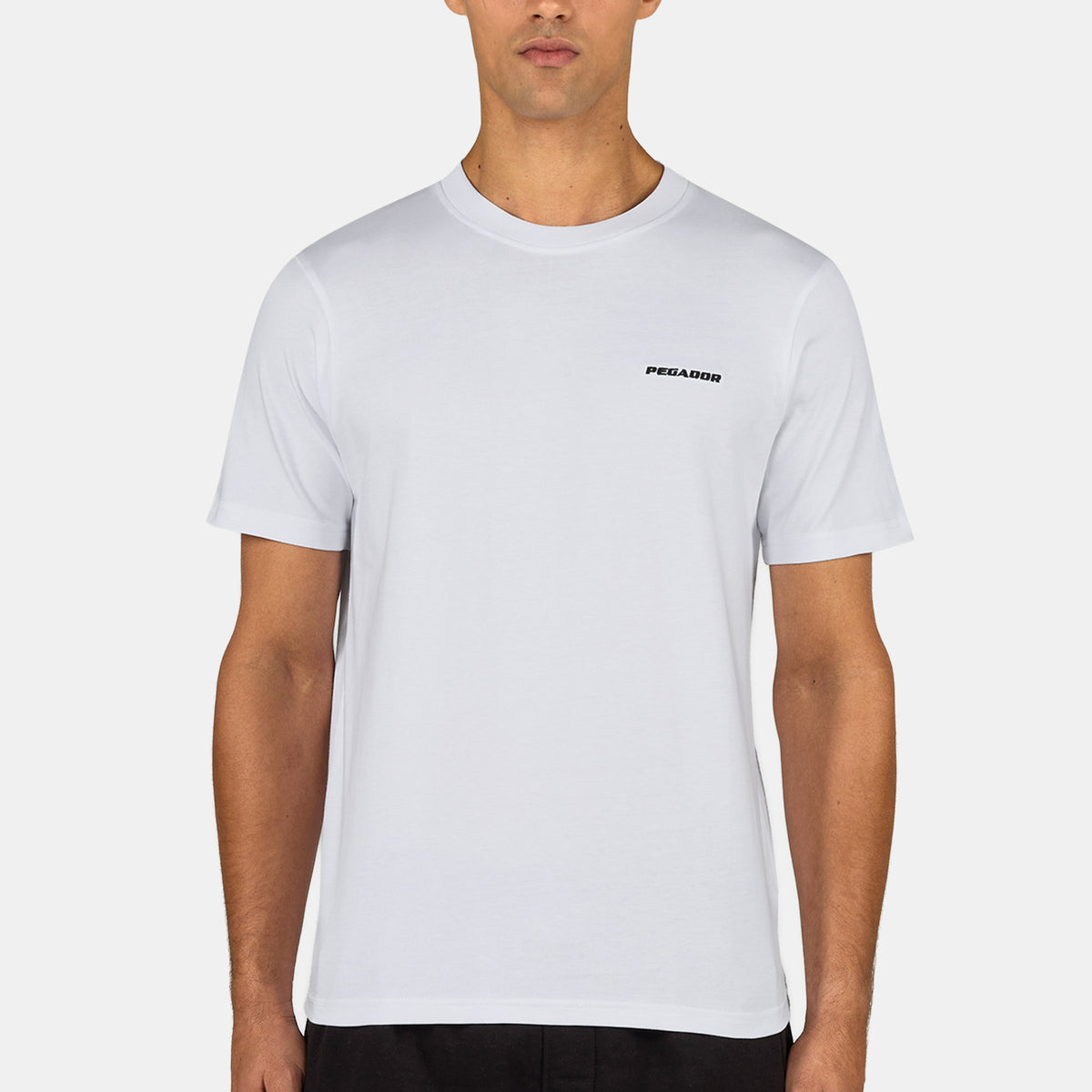 Logo Slim Tee White – PEGADOR®