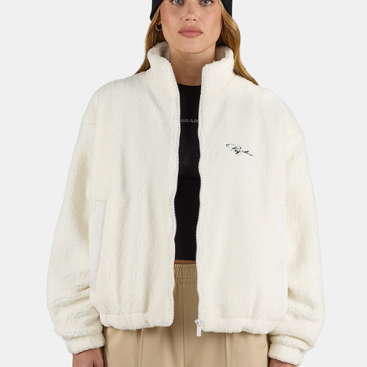Tamsin Teddy Jacket Warm White – PEGADOR®