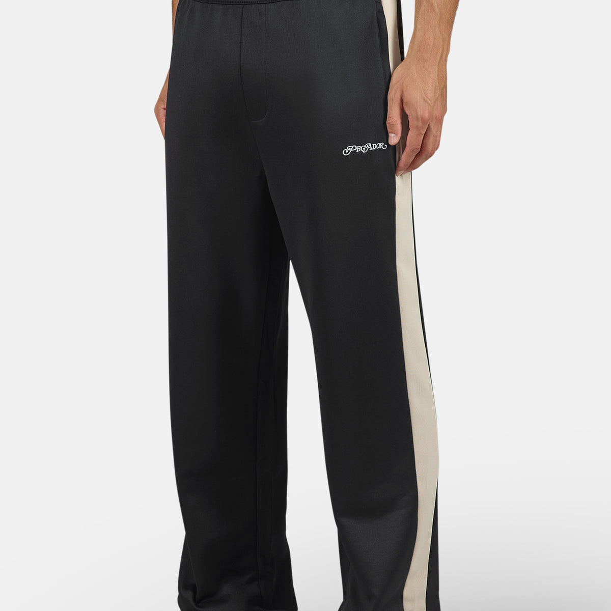 Weldon Wide Track Pants Black – PEGADOR®