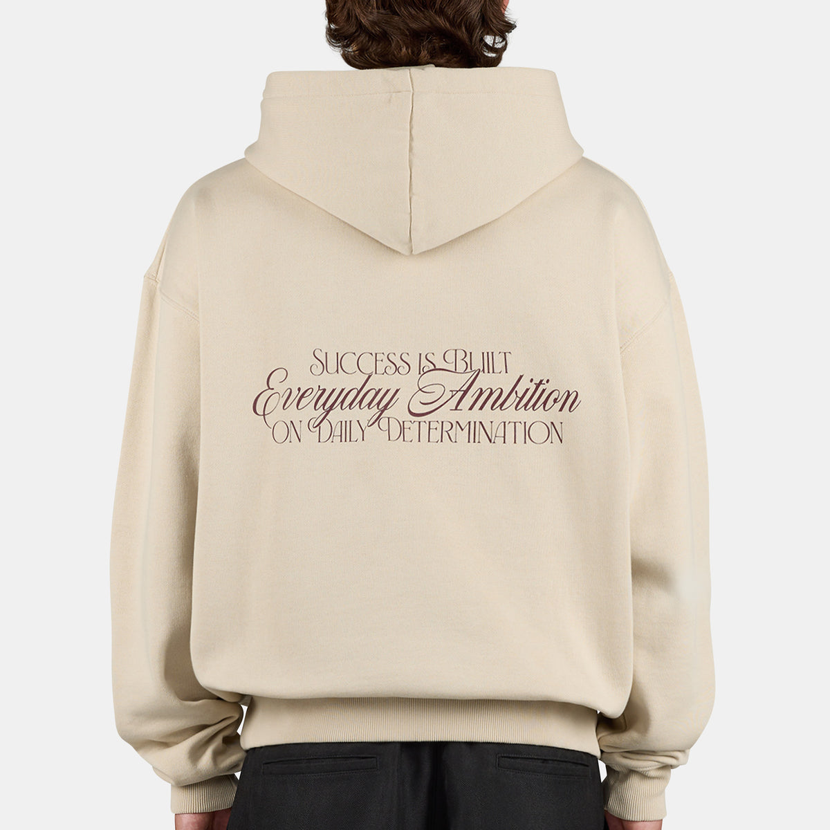 Ernem Oversized Hoodie Washed Stone – PEGADOR®