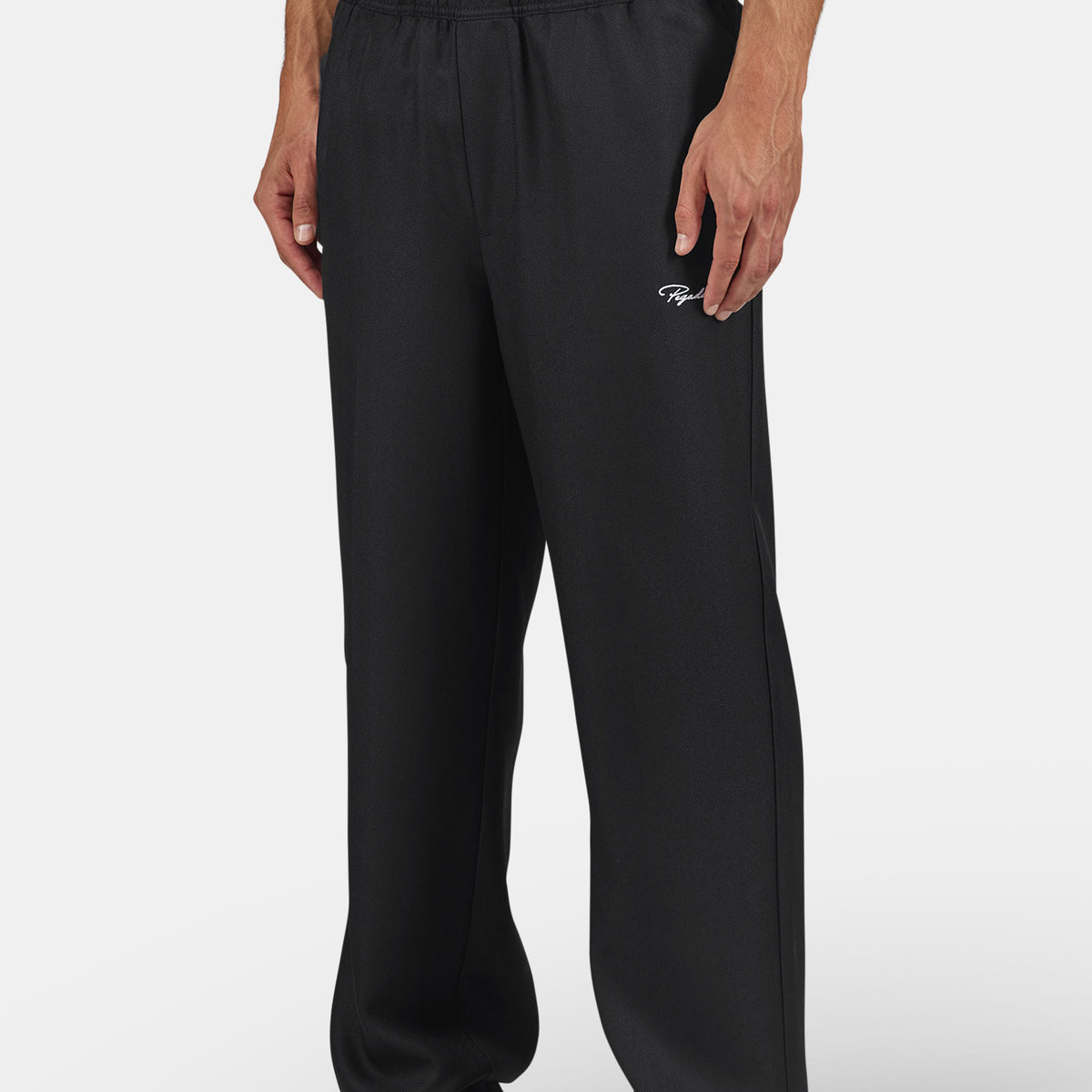 Tapert Textured Smart Pants Black – PEGADOR®