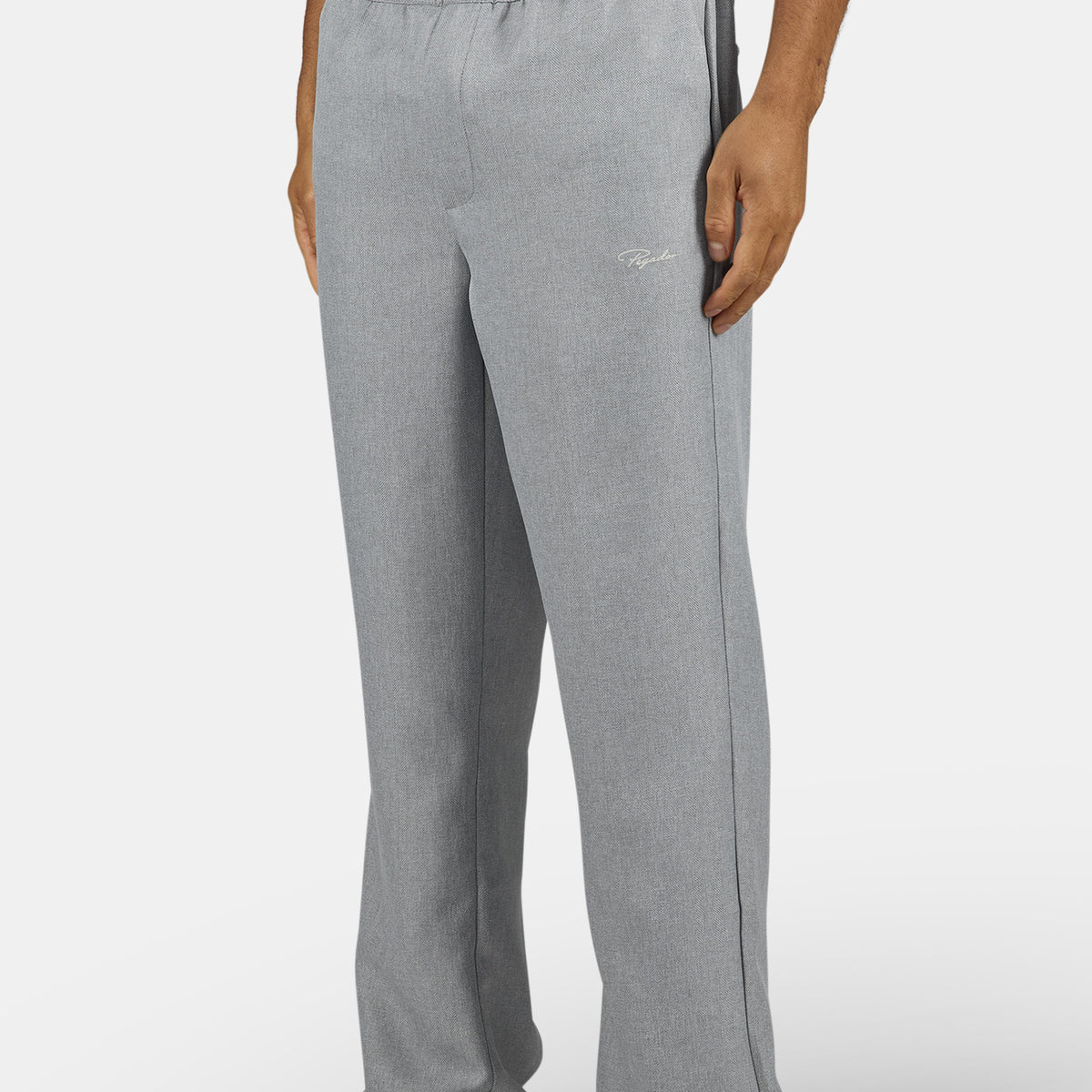 Tapert Textured Smart Pants Heather Grey – PEGADOR®