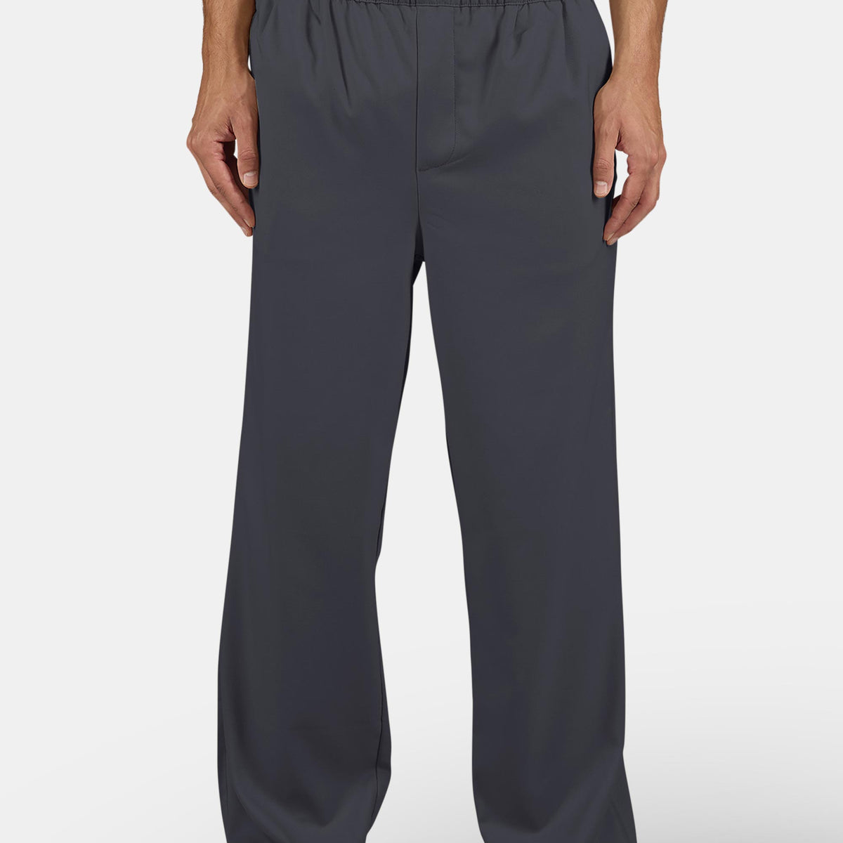 Taro Wide Smart Pants Anthracite – PEGADOR®