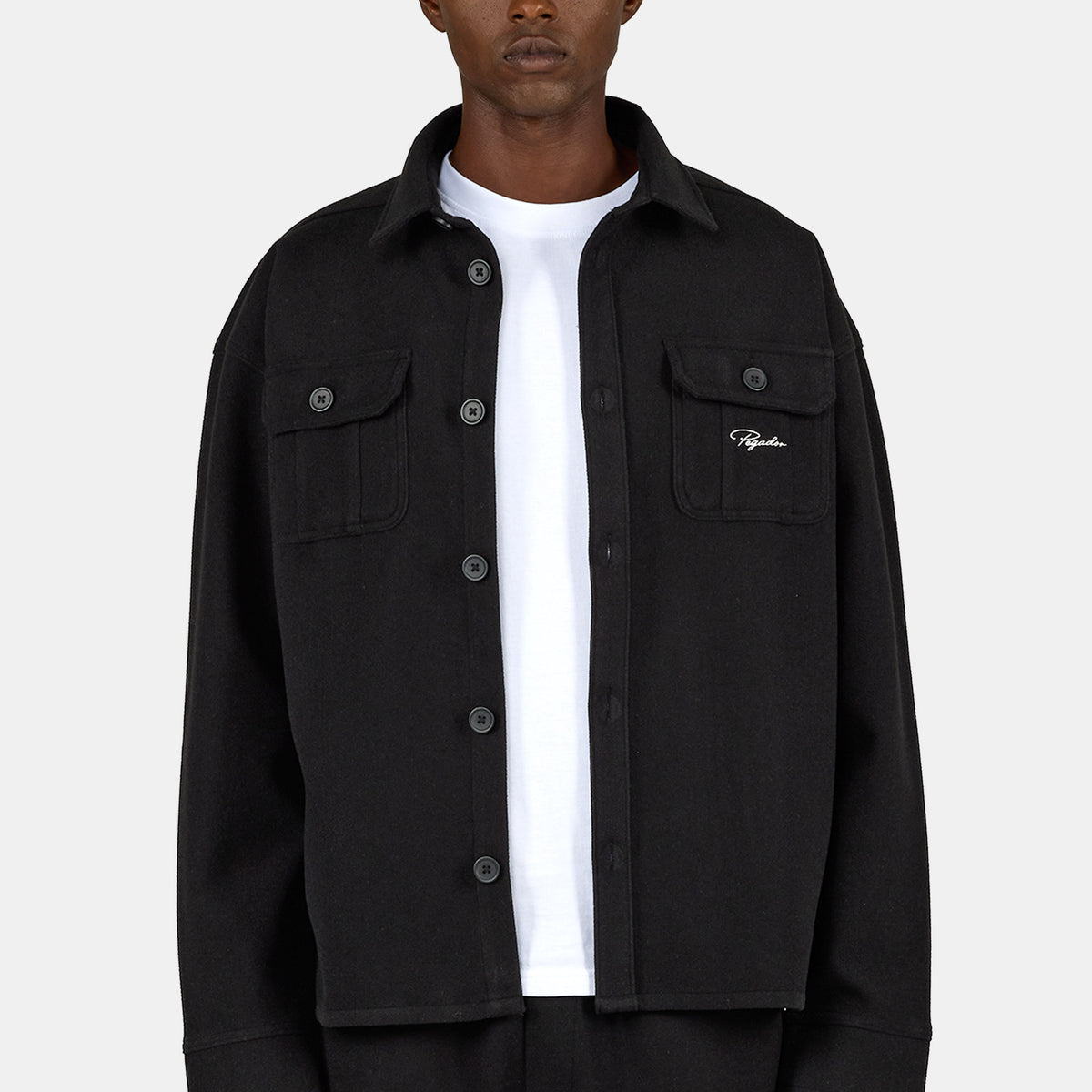 Almora Longsleeve Shirt Black – PEGADOR®