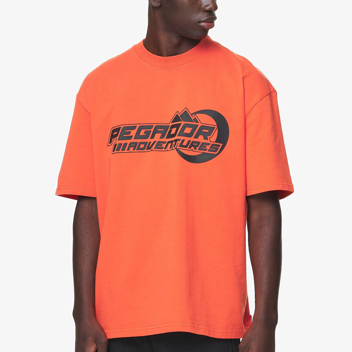 Eazor Oversized Tee Washed Signal Red – PEGADOR®