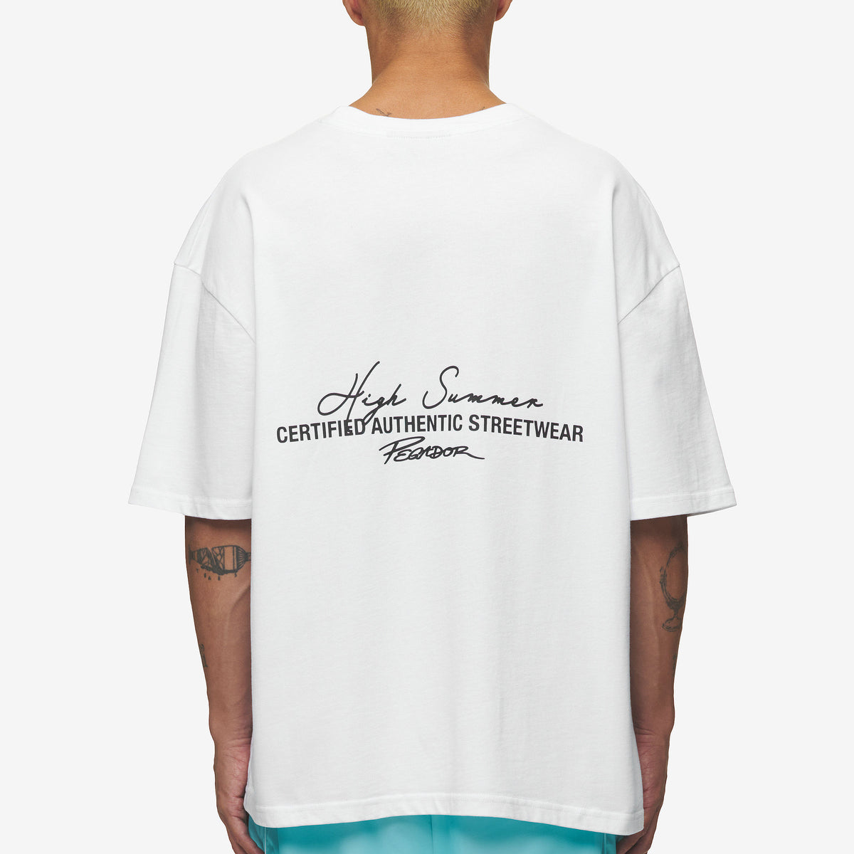 Banberry Oversized Tee White – PEGADOR®