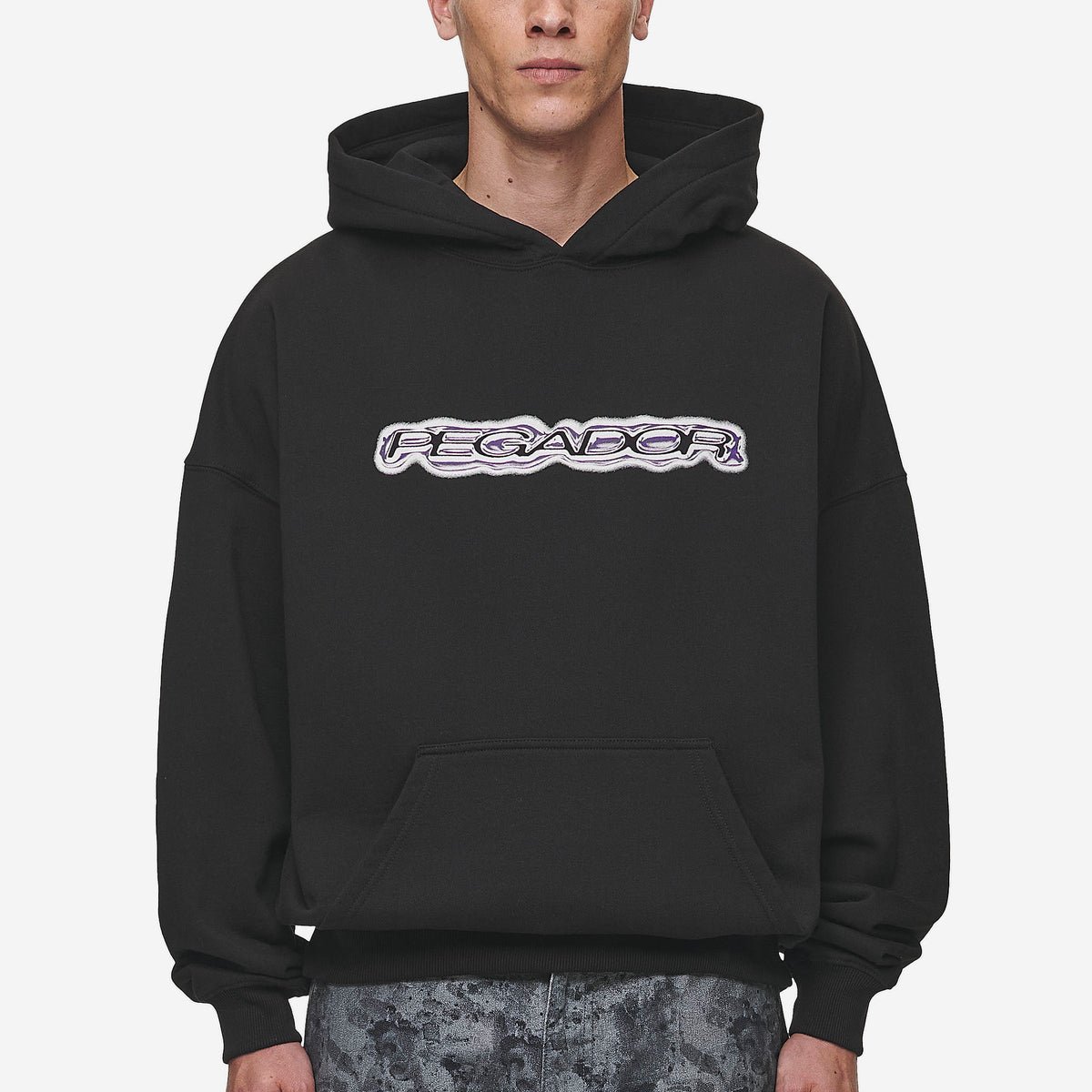 Baxter Boxy Hoodie Washed Black – PEGADOR®