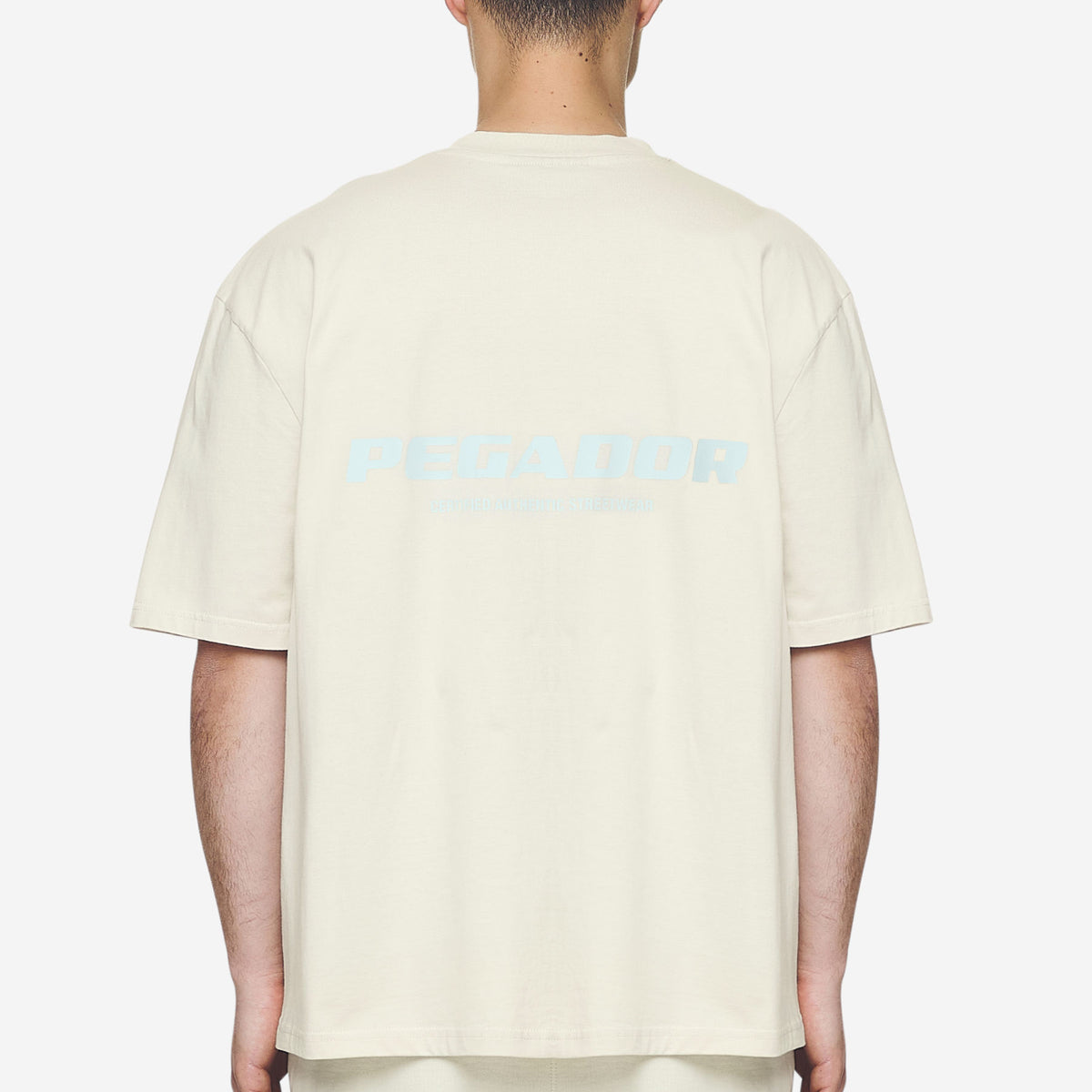 Colne Logo Oversized Tee Washed Salty Cream – PEGADOR®
